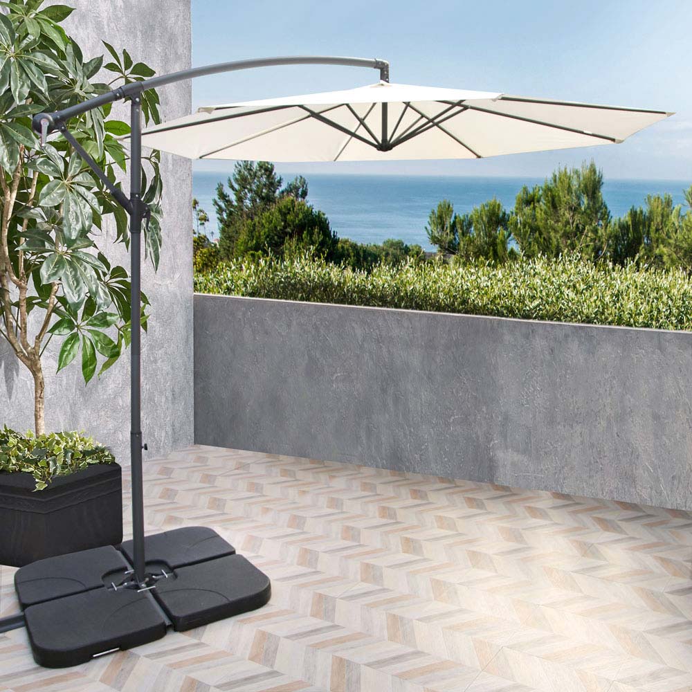 Oceanus 3m Cantilever Parasol – Saxons Garden & Home